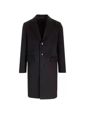 AL DUCA D’AOSTA 1902 Peak-lapels Single-breasted Coat - Black