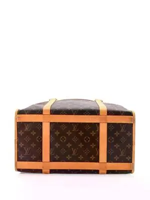 LOUIS VUITTON Monogram Canvas 40 Satchel Dog Carrier Bag - Brown