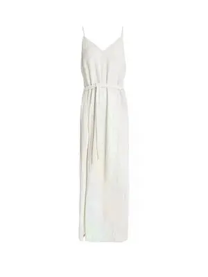 Retrofete Rebecca Embellished Maxi Dress - White