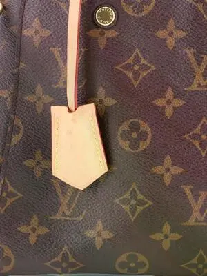 LOUIS VUITTON Monogram Canvas Montaigne Bb Satchel - Brown
