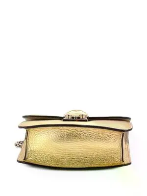 Valentino Garavani Glam Lock Leather Mini Crossbody Bag