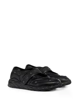 Mcm Touch-strap Sneakerinas - Black