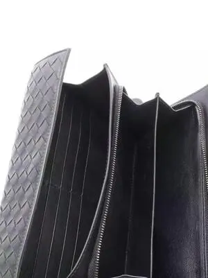 Bottega Veneta 2000s Intrecciato Bi-fold Wallet