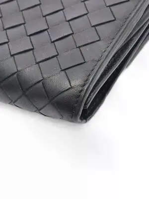 Bottega Veneta 2000s Intrecciato Bi-fold Wallet