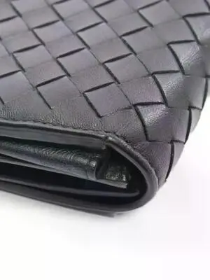 Bottega Veneta 2000s Intrecciato Bi-fold Wallet
