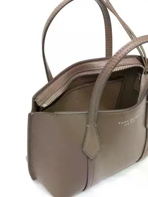 Tory Burch Mini Perry Pebbled Leather Tote Bag