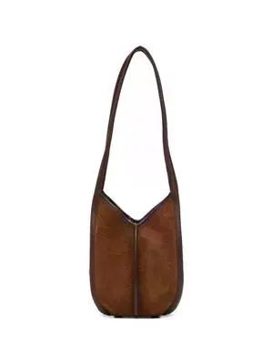 Hereu Calella Suede Shoulder Bag