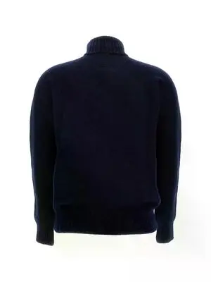 DRUMOHR Turtleneck Flat-knit Sweater