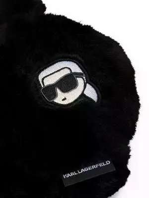 Karl Lagerfeld Ikon Fur Earmuffs