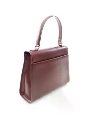 Cartier Leather Top Handle Bag