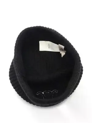 Celine Cashmere Triomphe Beanie Hat