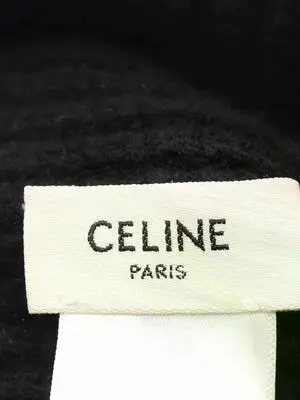 Celine Cashmere Triomphe Beanie Hat