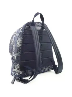 Gucci 2010s Gg Denim Backpack