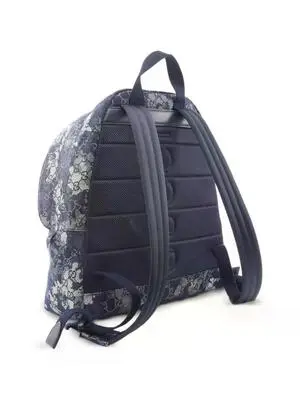 Gucci Gg Supreme Canvas Denim Backpack
