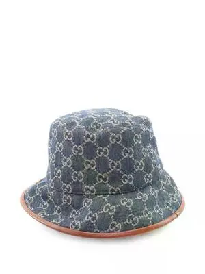 Gucci 2010s Gg Pattern Bucket Hat
