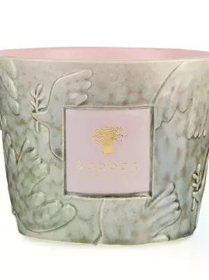 BAOBAB COLLECTION Colombe Embossed-ceramic Scented Candle - Grey