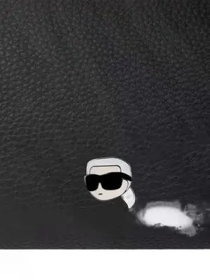 Karl Lagerfeld Ikon Pebble Vanity Case