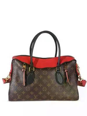 LOUIS VUITTON 2021 Nm Tuileries Monogram Canvas Handbag - Brown