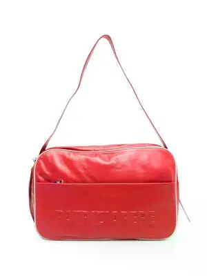 Patrizia Pepe Logo-embossed Cross Body Bag - Red