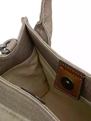 Marc O'polo Logo-embroidered Canvas Tote Bag - Neutrals