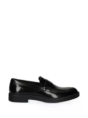 BOSS Penny-slot Loafers - Black