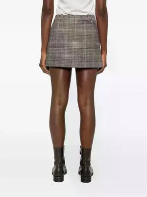Ermanno Scervino Check-pattern Mini Skirt