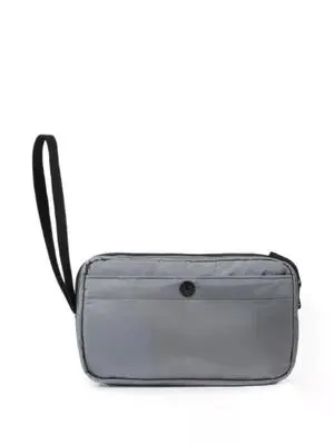 Stone Island Logo-patch Wristlet Clutch Bag