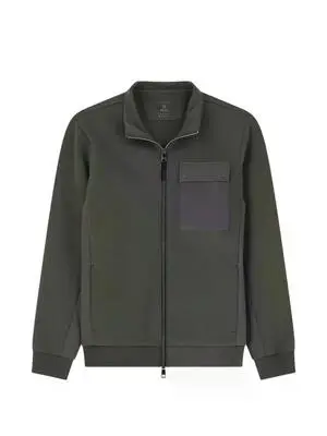 Boggi Milano B Tech Full-zip Scuba Sweatshirt