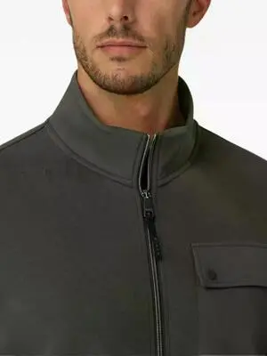 Boggi Milano B Tech Full-zip Scuba Sweatshirt