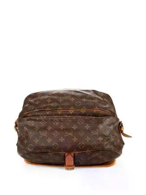 LOUIS VUITTON Saumur Monogram Canvas Shoulder Bag - Brown