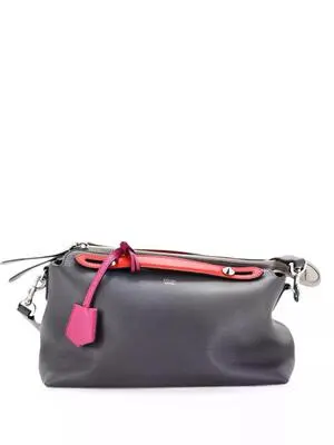 Fendi By The Way Calfskin Medium Satchel - Grey