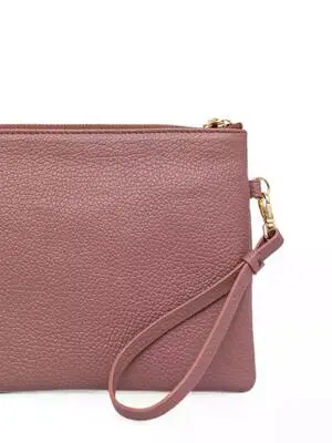 COCCINELLE Grained Leather Pouch Bag
