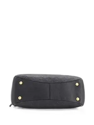 LOUIS VUITTON Ponthieu Handbag Monogram Empreinte Leather Pm Shoulder Bag - Black