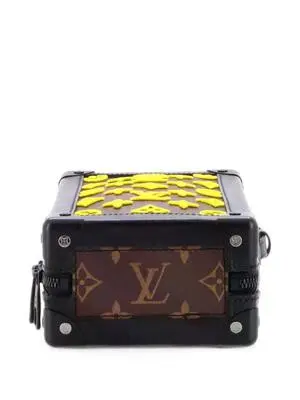 LOUIS VUITTON Vertical Soft Trunk Monogram Tuffetage Canvas Crossbody Bag