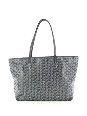 Goyard Artois Tote Coated Canvas Mm Shoulder Bag - Grey