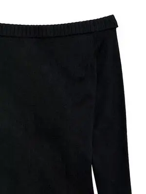 IRO PARIS Off-the-shoulder Ribbed Trim Sweater