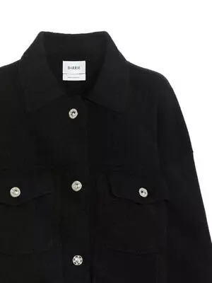 BARRIE Oversized Button-up Jacket - Black
