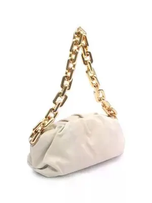 Bottega Veneta Pouch Chain Shoulder Bag - Neutrals