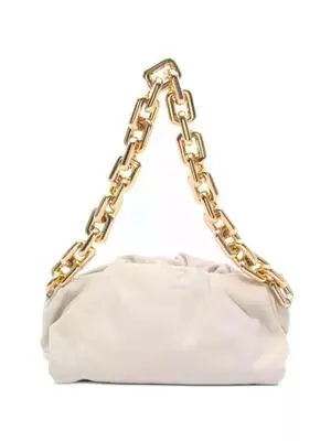 Bottega Veneta Pouch Chain Shoulder Bag - Neutrals