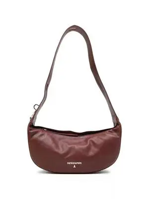 Patrizia Pepe Leather Shoulder Bag - Brown