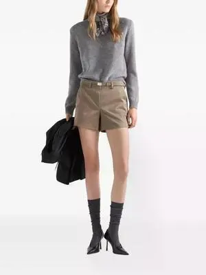 Prada Chino Shorts - Neutrals