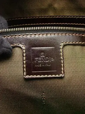 Fendi 2010s Zucca Shoulder Bag