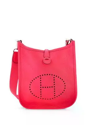 Hermès Evelyne Bag Gen Iii Clemence Tpm Crossbody Bag - Pink