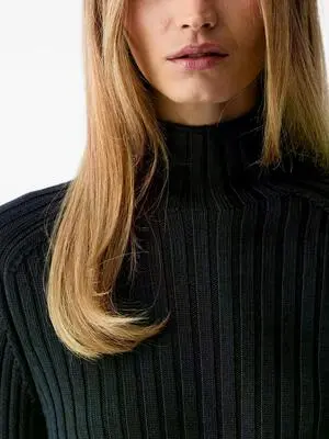 Marc O'polo Ribbed-knit High-neck Sweater