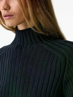 Marc O'polo Ribbed-knit High-neck Sweater