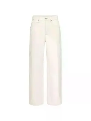 Paige Arellia Skimmer Wide-leg Jeans - Neutrals
