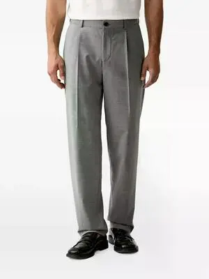 JOOP! Pressed-crease Tailored Trousers - Grey