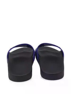 Balenciaga Logo Pool Slides