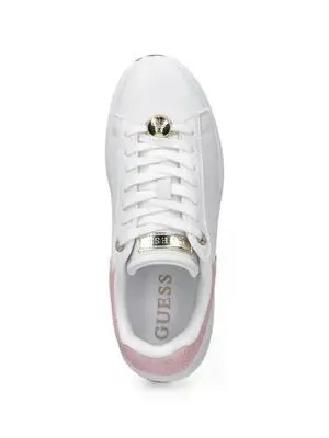 Guess Logo-embossed Quilted Panel Sneakers