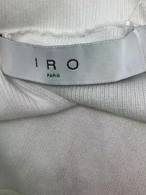 IRO PARIS Open-knit Mini Skirt